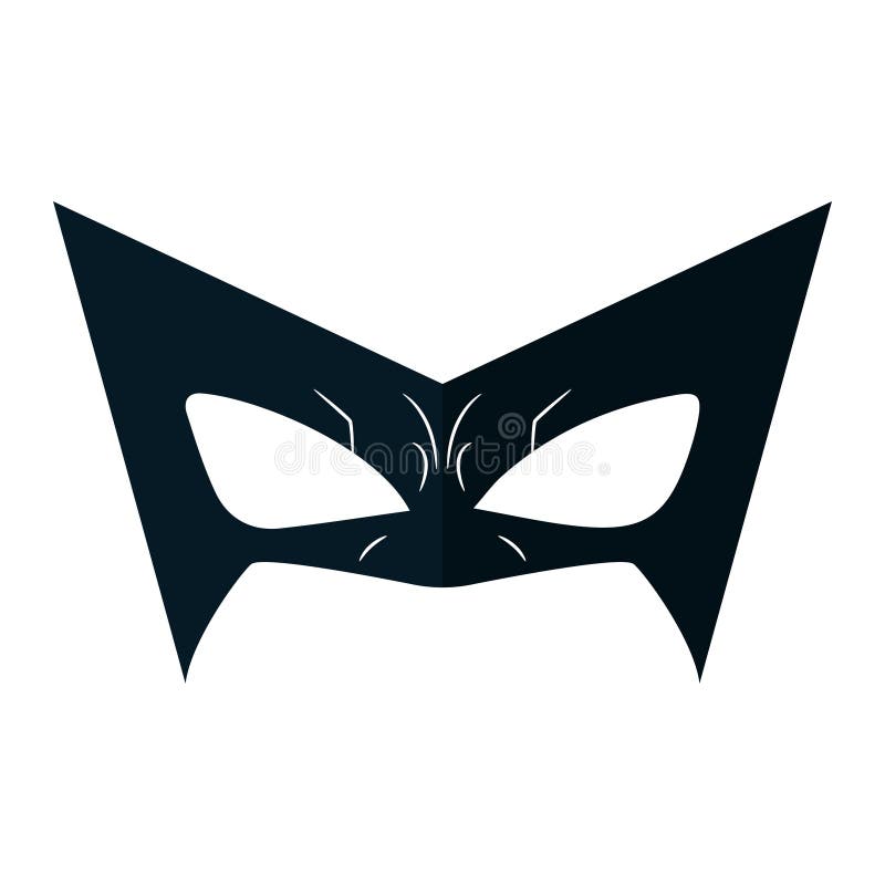 Isolated Colored Abstract Flat Superhero Mask Vector Stock Vector ...