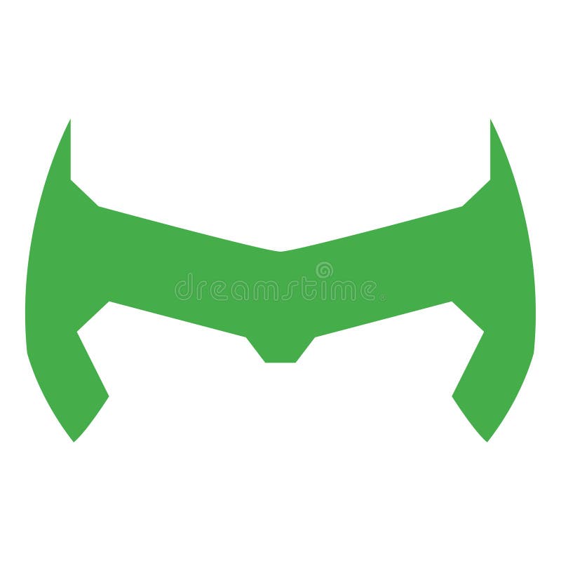 Isolated Colored Abstract Flat Superhero Mask Vector Stock Vector ...
