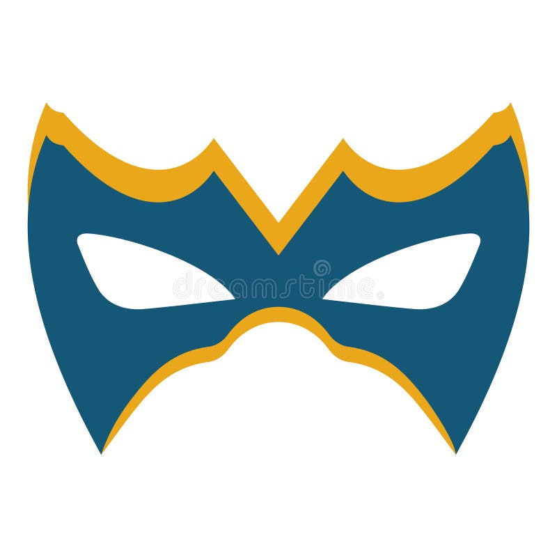 Isolated Colored Abstract Flat Superhero Mask Vector Stock Vector ...
