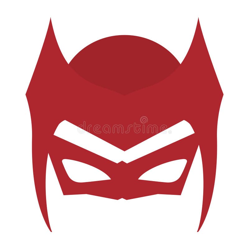 Isolated Colored Abstract Flat Superhero Mask Vector Stock Vector ...