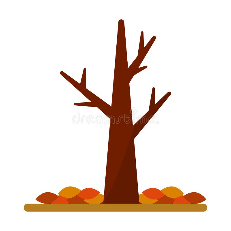 Isolated Colored Autumn Tree Sketch Icon Vector Stock Vector ...