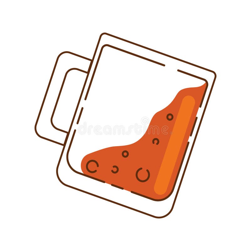 Isolated Colored Beer Mug Icon Vector Stock Vector - Illustration of ...