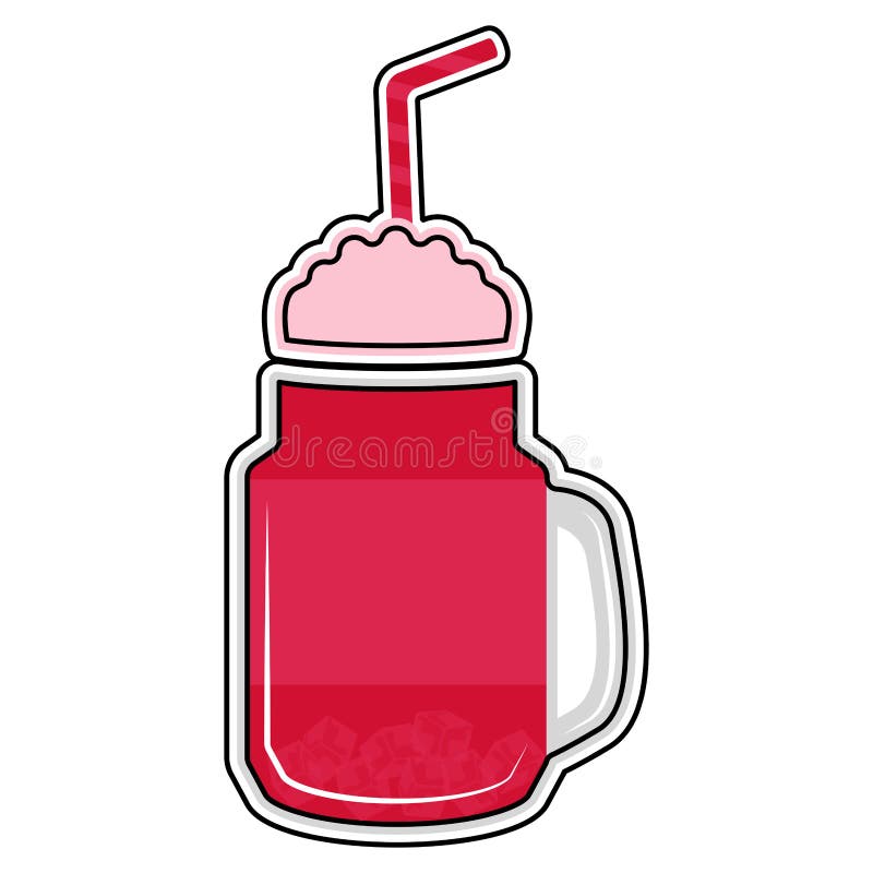 Isolated Colored Frappe Icon - Vector Stock Vector - Illustration of ...