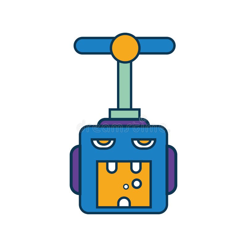 Isolated Colored Children Detonator Toy Icon Vector Stock Vector ...