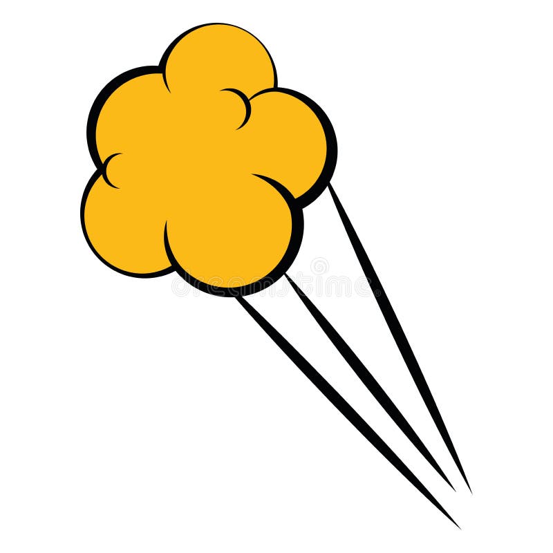 Isolated Colored Cloud Comic Expression Stock Vector - Illustration of ...