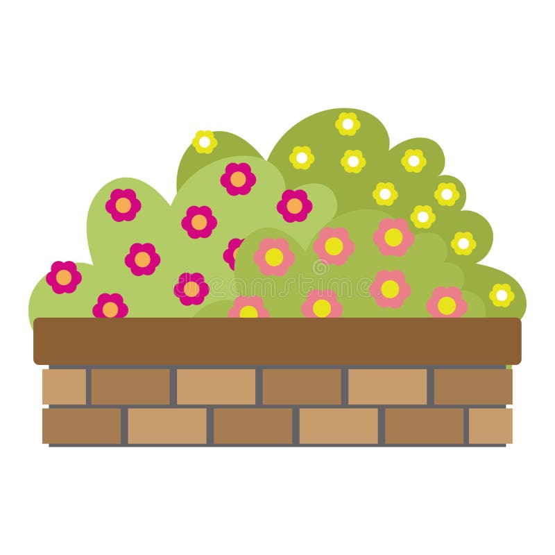 Isolated Colored Cute Indoor Flower Icon Vector Stock Vector ...