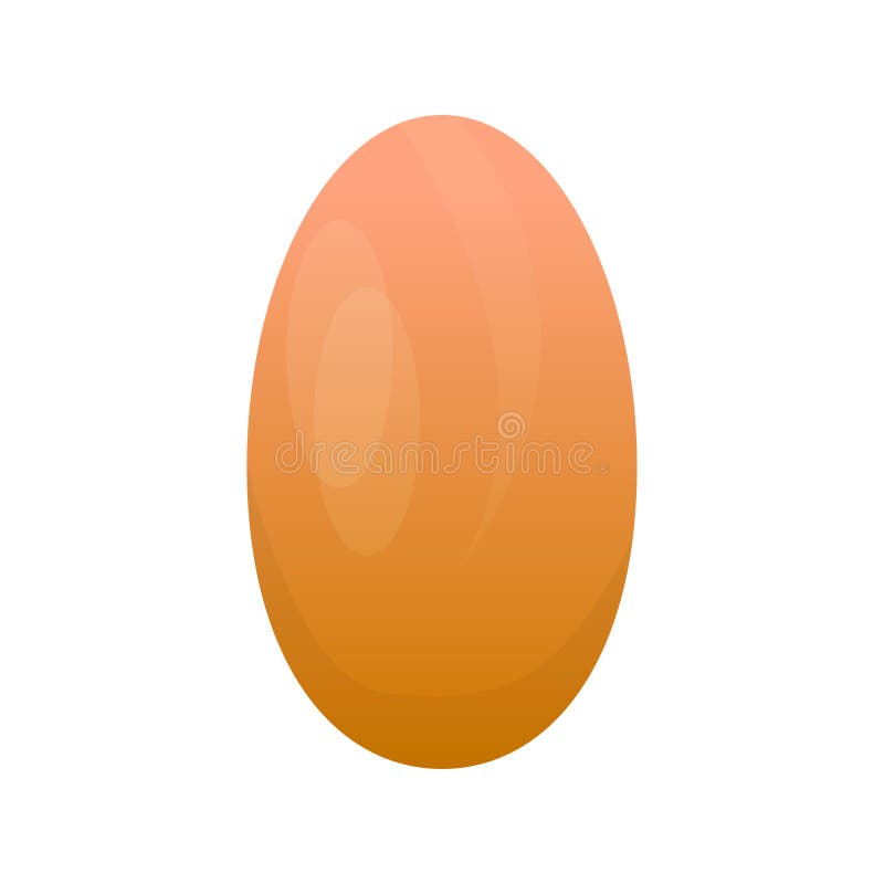 Isolated colored eggshell stock vector. Illustration of ingredient ...