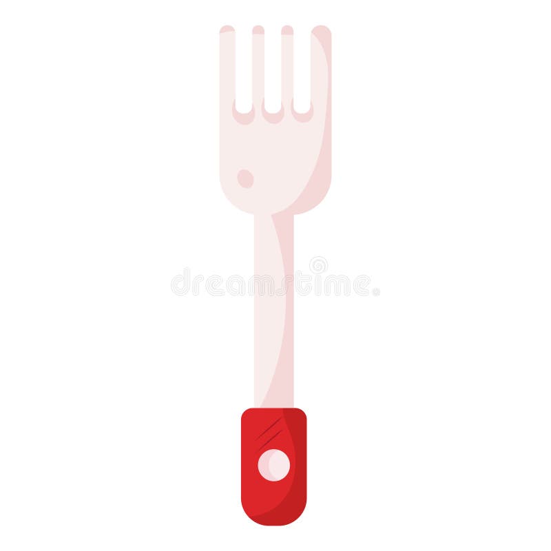 Isolated Colored Fork Icon Image Vector Stock Vector - Illustration of ...