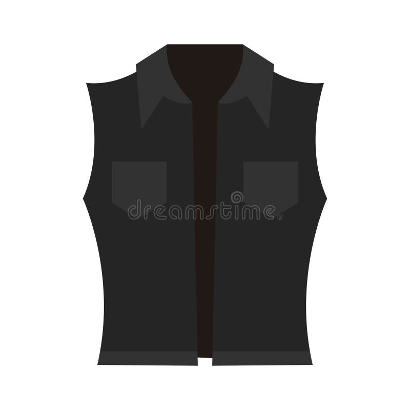 Isolated Colored Girl Jacket Clothes Icon Vector Stock Vector ...