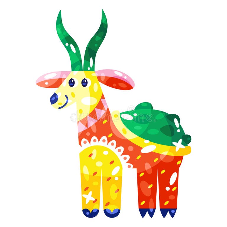 Goat Alebrije Icon Vector Stock Illustrations – 3 Goat Alebrije Icon ...