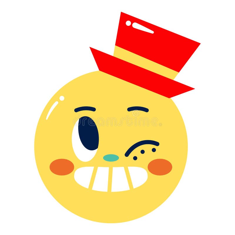 Isolated Colored Happy Round Yellow Emote Vector Stock Vector ...