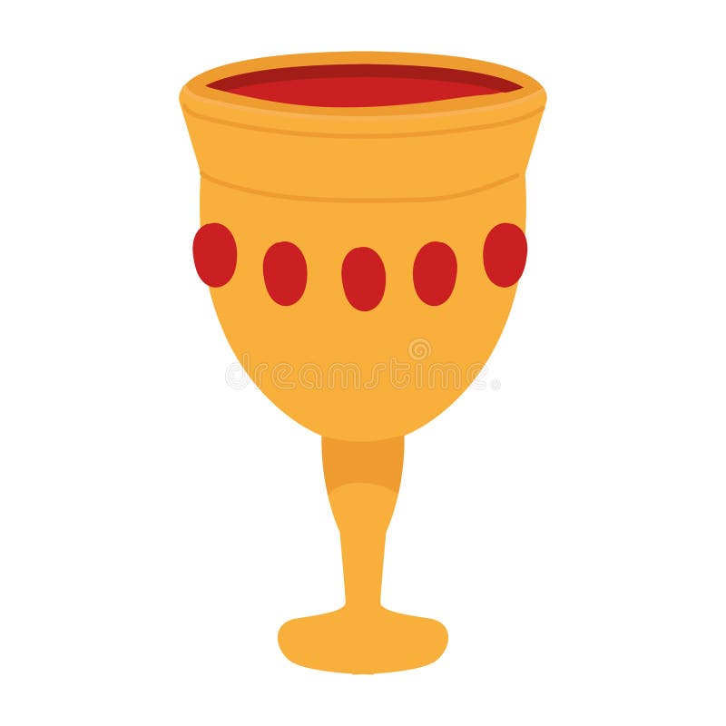 Isolated Colored Holy Grail Icon Vector Stock Vector - Illustration of ...