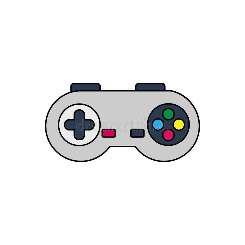 Colored Joystick Stock Illustrations – 720 Colored Joystick Stock ...