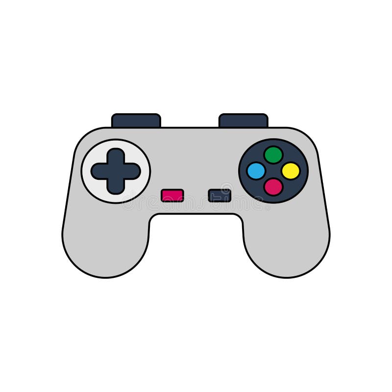 Colored Joystick Stock Illustrations – 720 Colored Joystick Stock ...