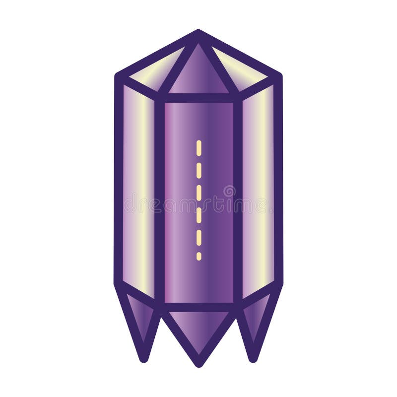 Isolated Colored Magical Jewel Stone Icon Vector Stock Vector ...