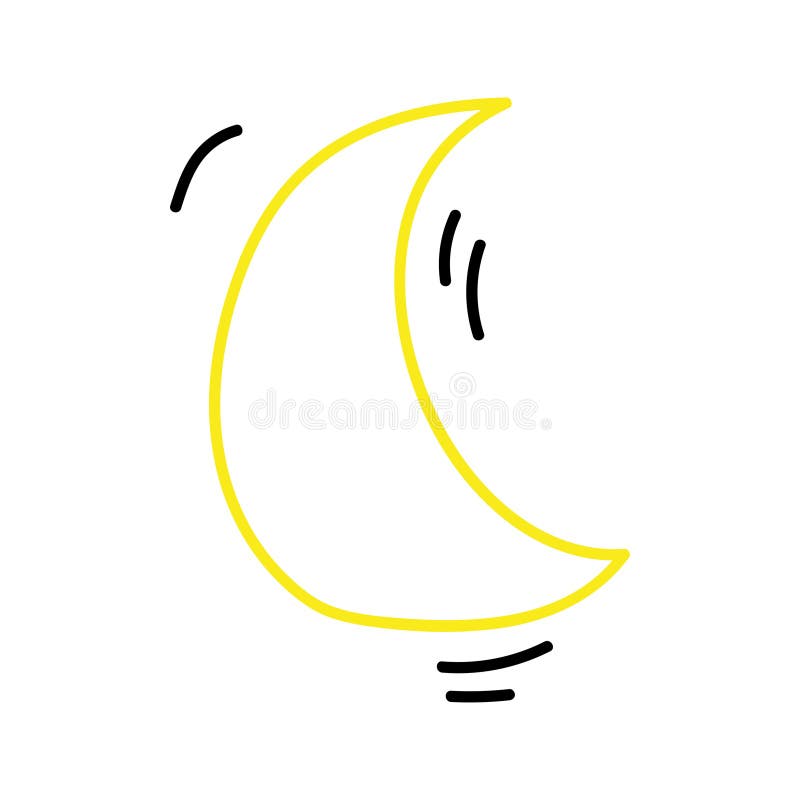 Moon Crayon Sketch Stock Illustrations – 271 Moon Crayon Sketch Stock ...