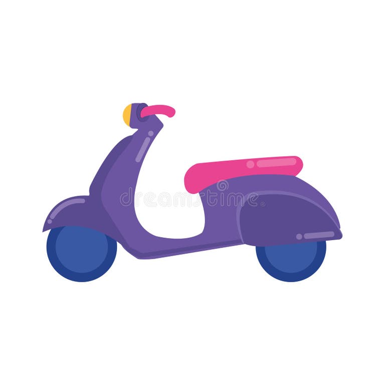 Isolated Colored Motorcycle Icon Vector Stock Vector - Illustration of ...