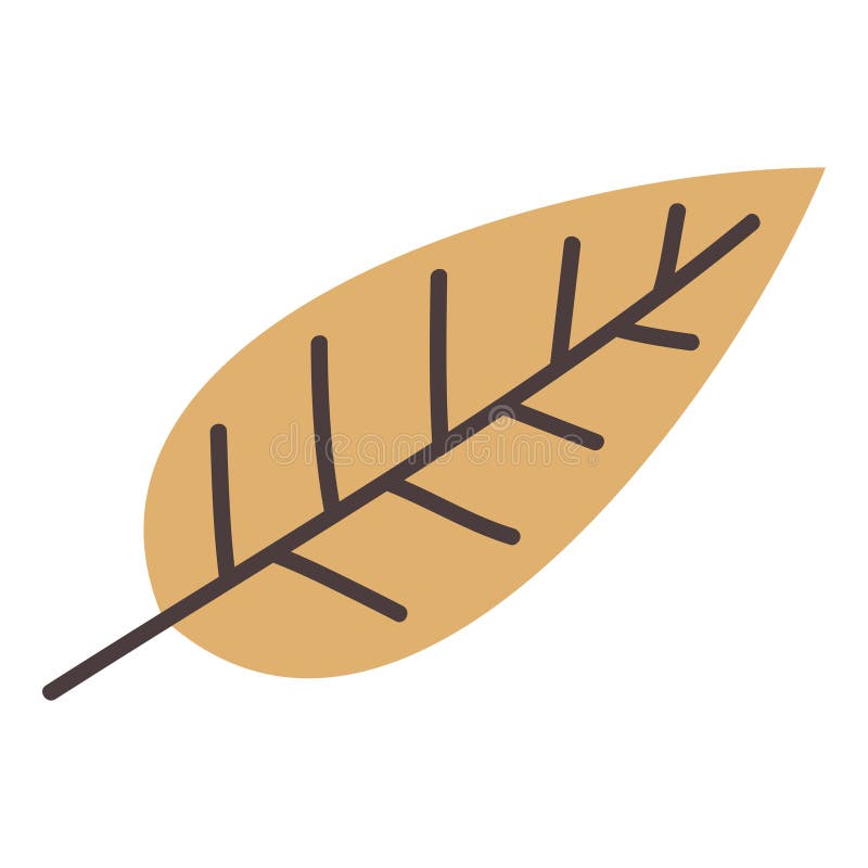 Isolated Colored Natural Leaf Icon Vector Stock Vector - Illustration ...