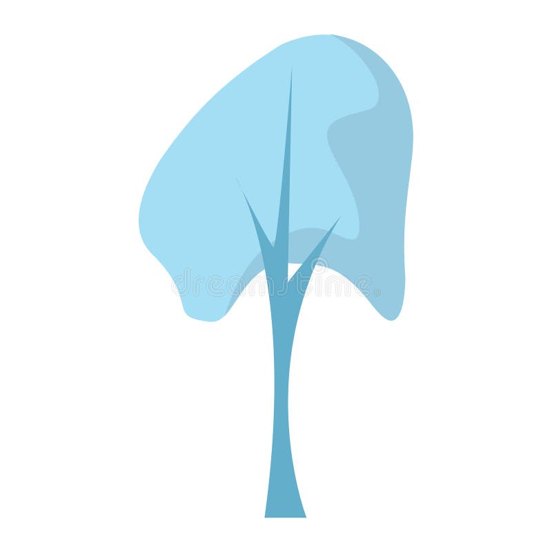 Isolated Colored Tree Icon Flat Style Vector Stock Vector ... Isolated Colored Tree Icon Flat Style Vector Stock Vector ...