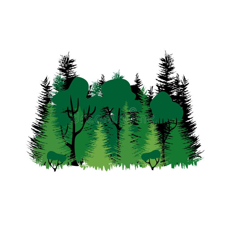 Mixed Forest Stock Illustrations – 1,830 Mixed Forest Stock ...