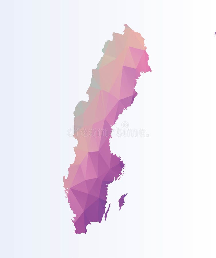 Colorful Sweden Map Stock Illustrations – 515 Colorful Sweden Map Stock ...