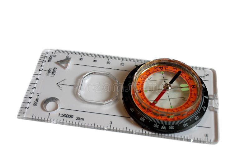 Modern compass stock image. Image of inch, navigation - 6560331