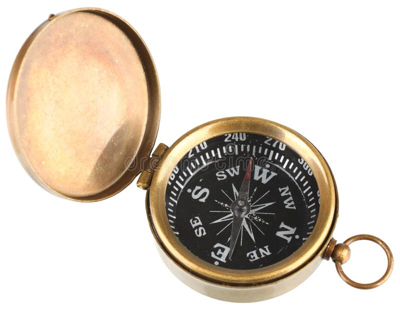Isolated Compass stock image. Image of compass, isolated - 8073225