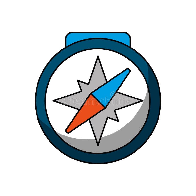 Compass tool design stock vector. Illustration of location - 80274291