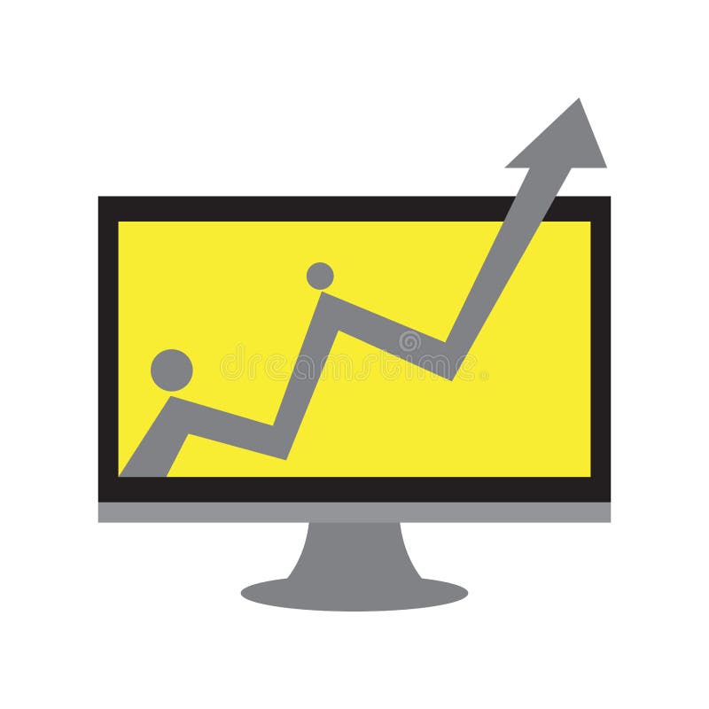 Isolated business icon stock vector. Illustration of device - 101506123