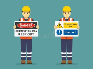 Cartoon Danger Keep Out Sign Stock Illustrations – 83 Cartoon Danger ...