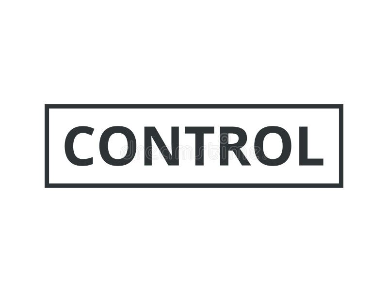 Isolated Control Symbol. Graphical Symbols for Medical Devices Stock ...