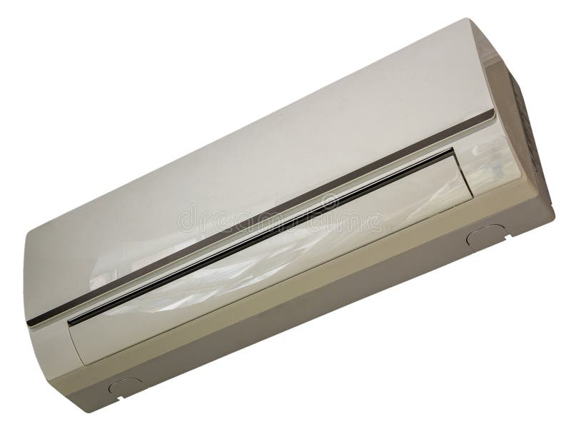 Isolated Cool Air Conditioner Stock Photo - Image of cold, appliance ...