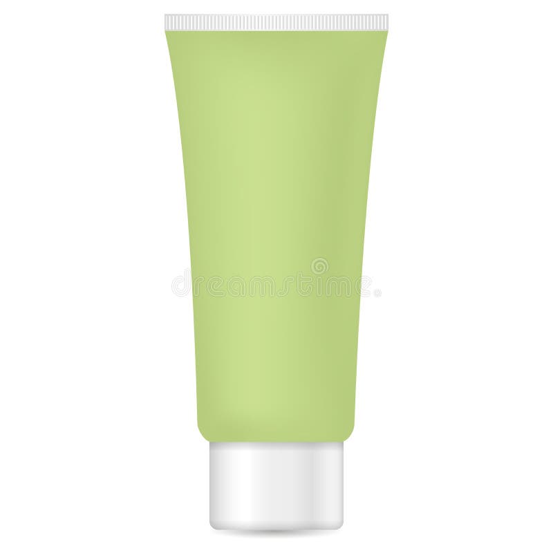 Isolated Cream Tube Design Template - Design Element for Cosmetics ...