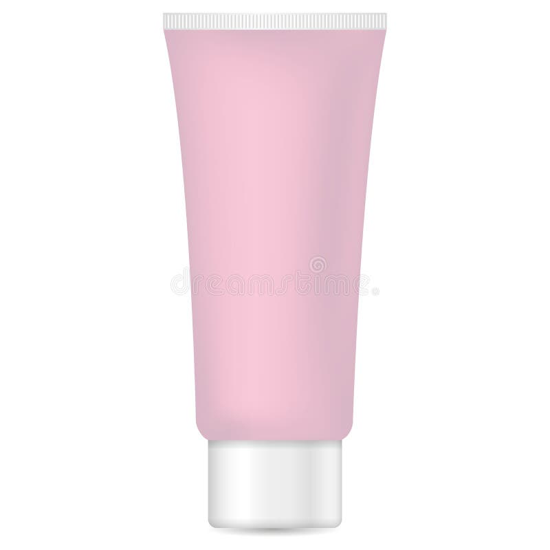 Isolated Cream Tube Design Template - Design Element for Cosmetics ...