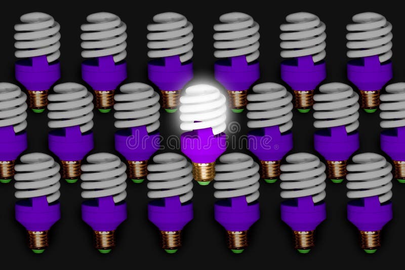 Isolated Crimson Invention Concept Pattern on Dark Background Stock ...