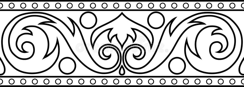 Crocheted Border Stock Illustrations – 81 Crocheted Border Stock ...