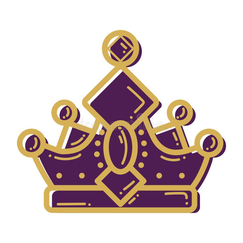 Isolated Crown Icon Royalty Icon Vector Stock Vector - Illustration of ...