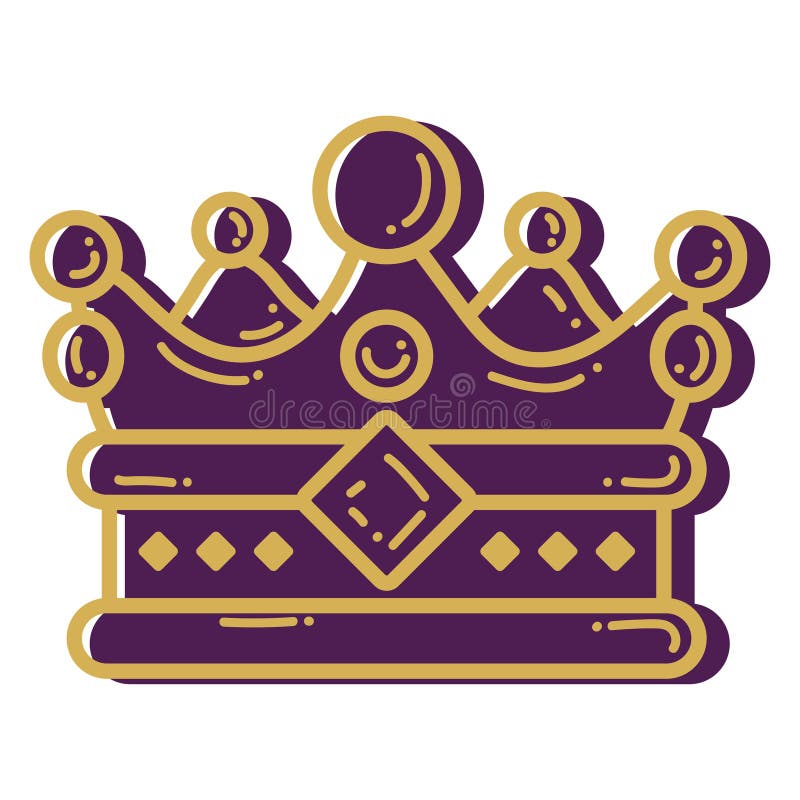 Isolated Crown Icon Royalty Icon Vector Stock Vector - Illustration of ...