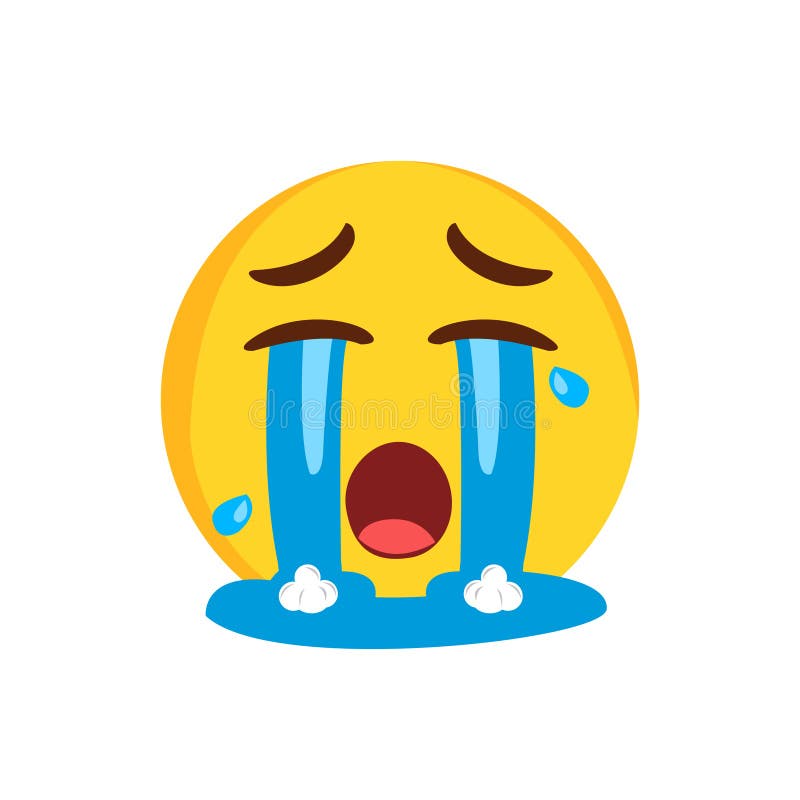 Crying Smiley Animated