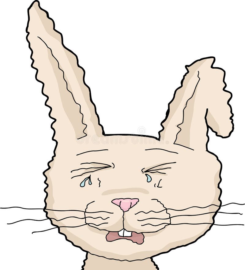 Crying Rabbit Stock Illustrations – 322 Crying Rabbit Stock ...