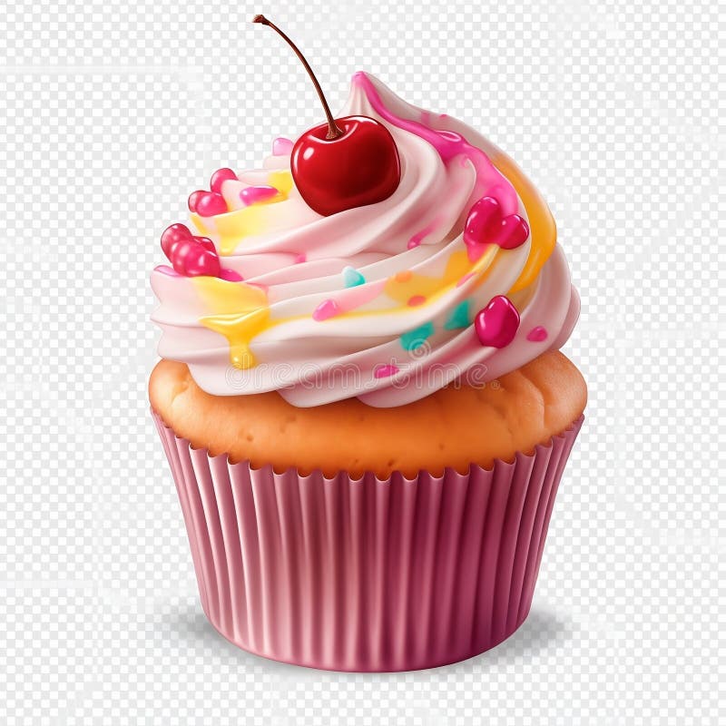 Cupcake Transparent Background Stock Illustrations – 1,108 Cupcake ...