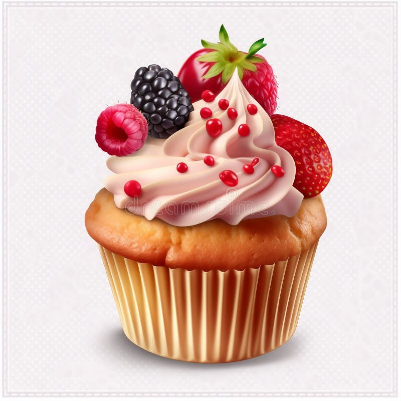 Cupcake Transparent Background Stock Illustrations – 856 Cupcake ...