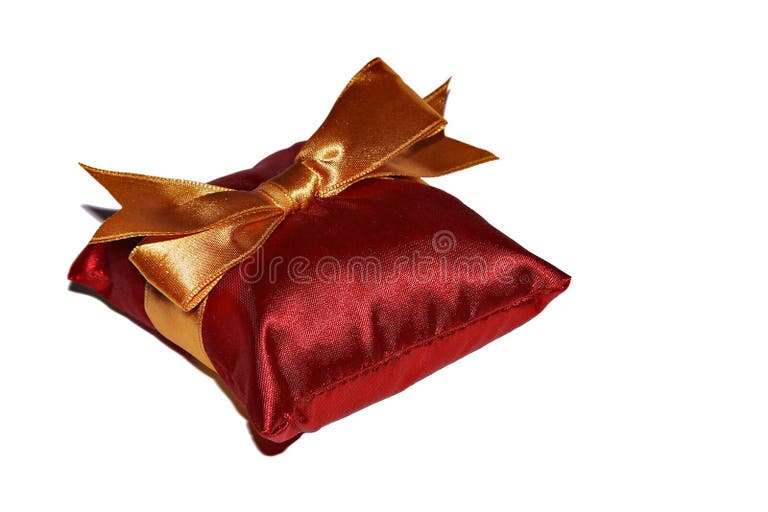 Isolated Cushion with path stock image. Image of fabric - 464211