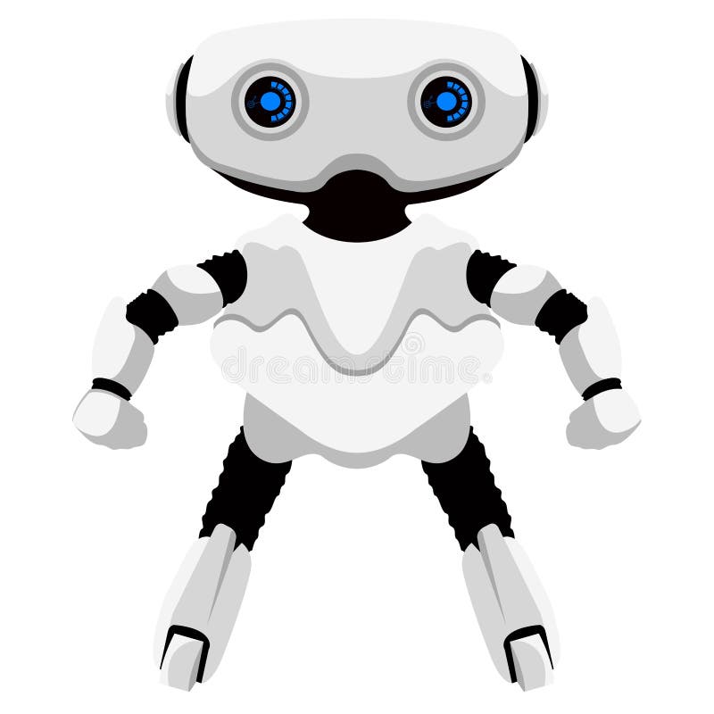 Isolated cute android icon stock vector. Illustration of vector - 122642440