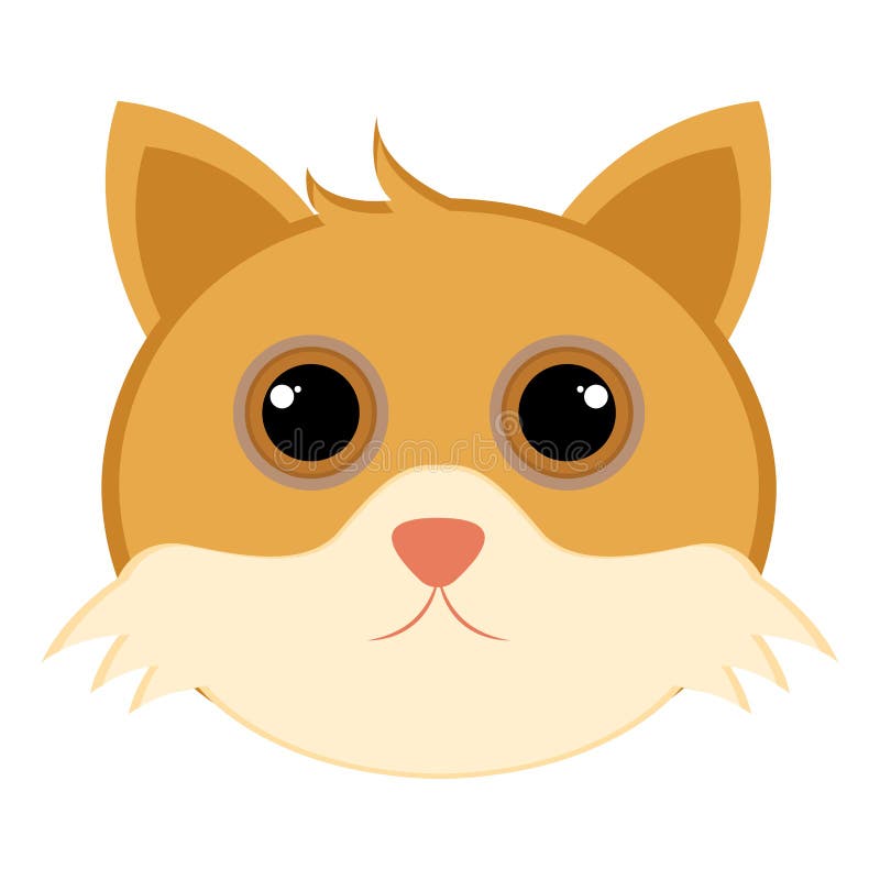 Isolated cute cat avatar stock vector. Illustration of kitten - 118182894