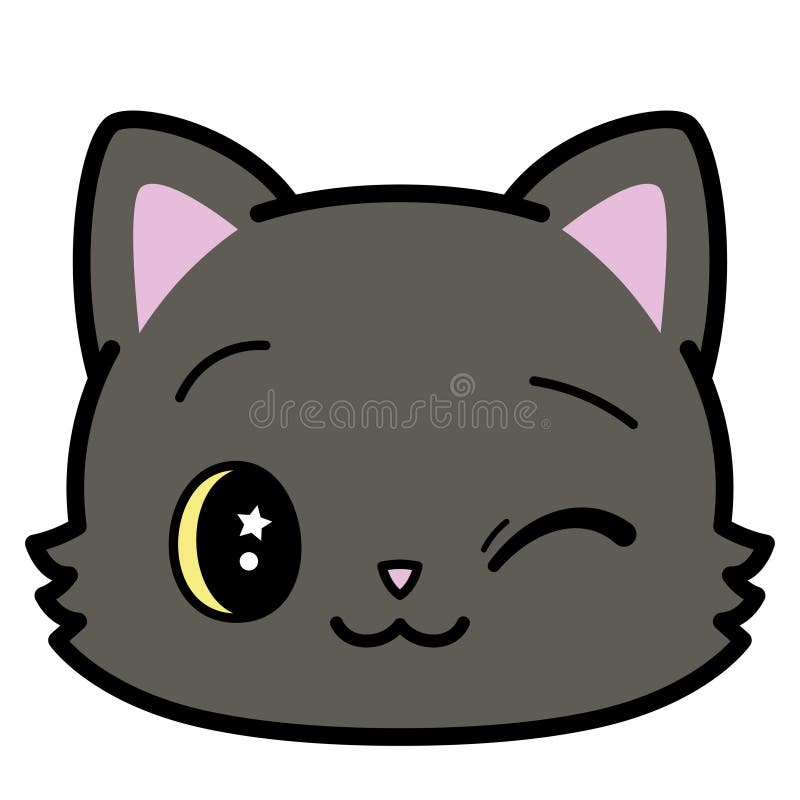 Winking Cat Stock Illustrations – 328 Winking Cat Stock Illustrations ...