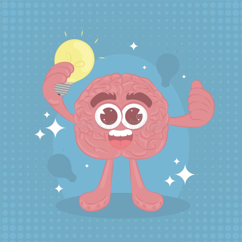 Happy Brain Vector Stock Illustrations 13033 Happy Brain Vector Stock Illustrations Vectors