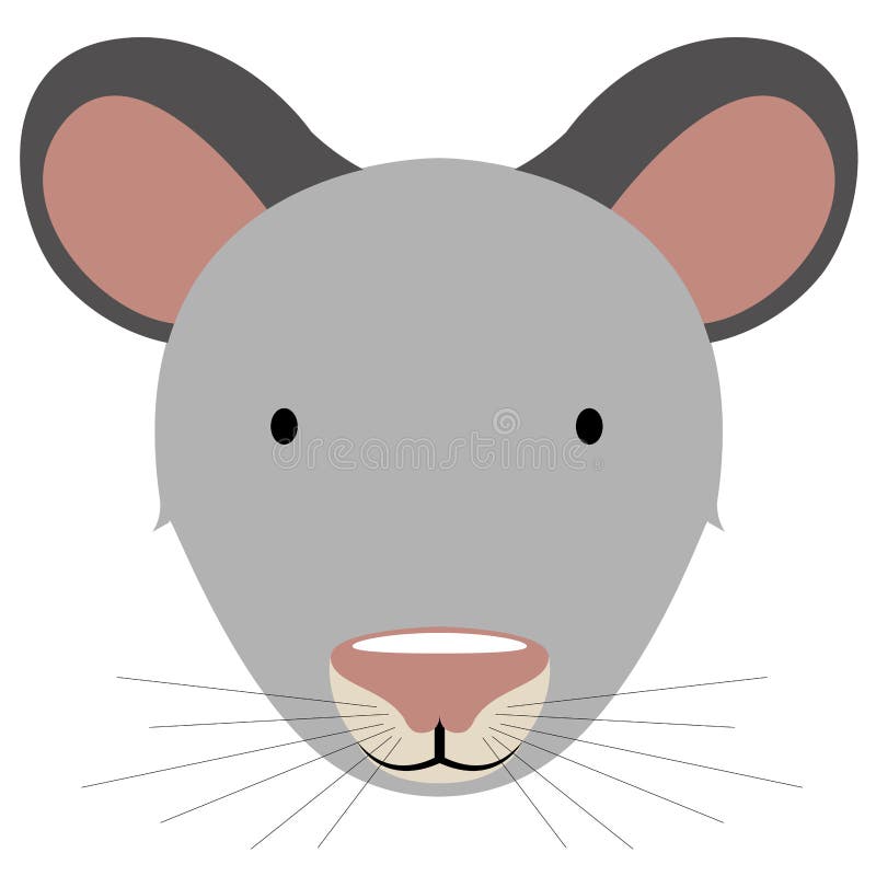 Mouse avatar stock illustration. Illustration of abstract - 45383544