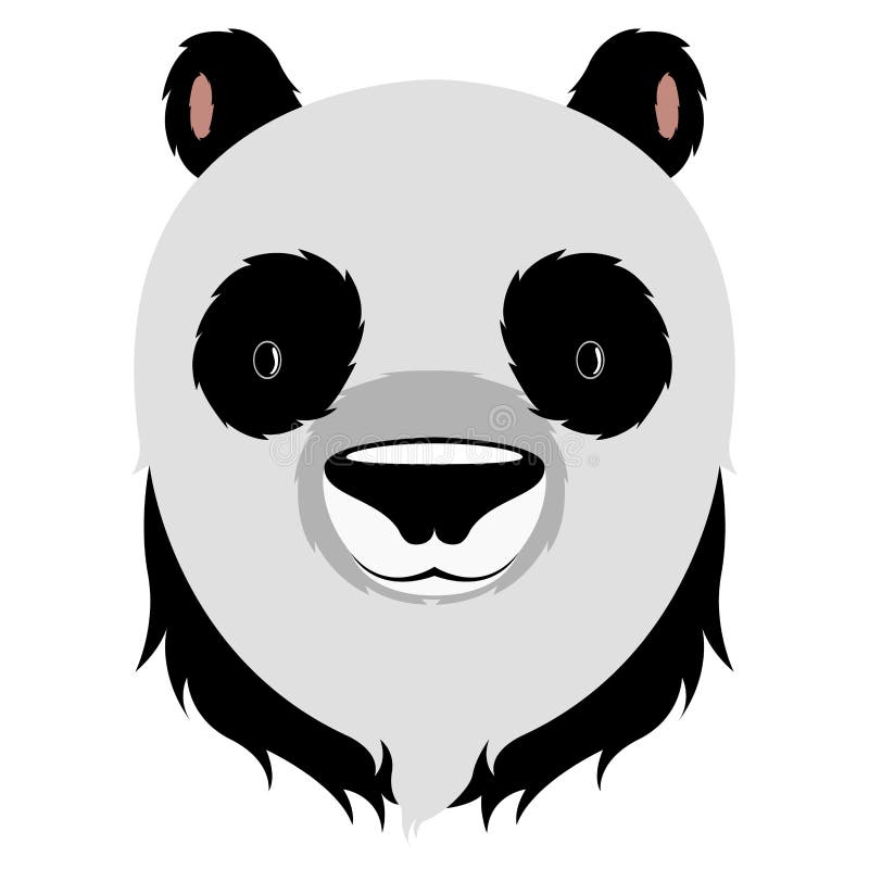 Panda Avatar Wearing Glasses Stock Illustration - Illustration of ...