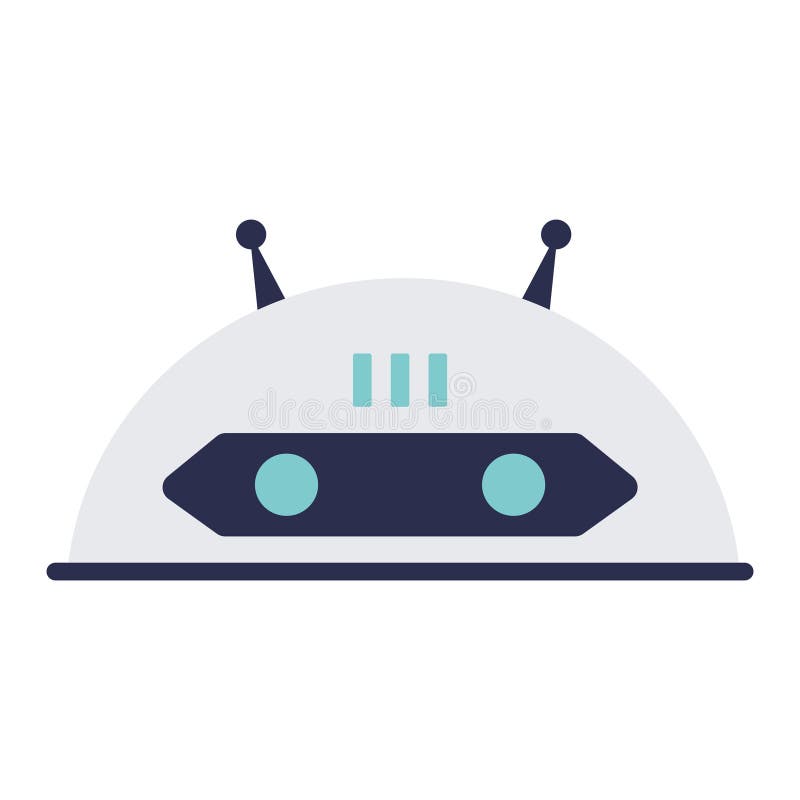 Isolated Cute Robot Character Avatar Vector Stock Vector - Illustration ...